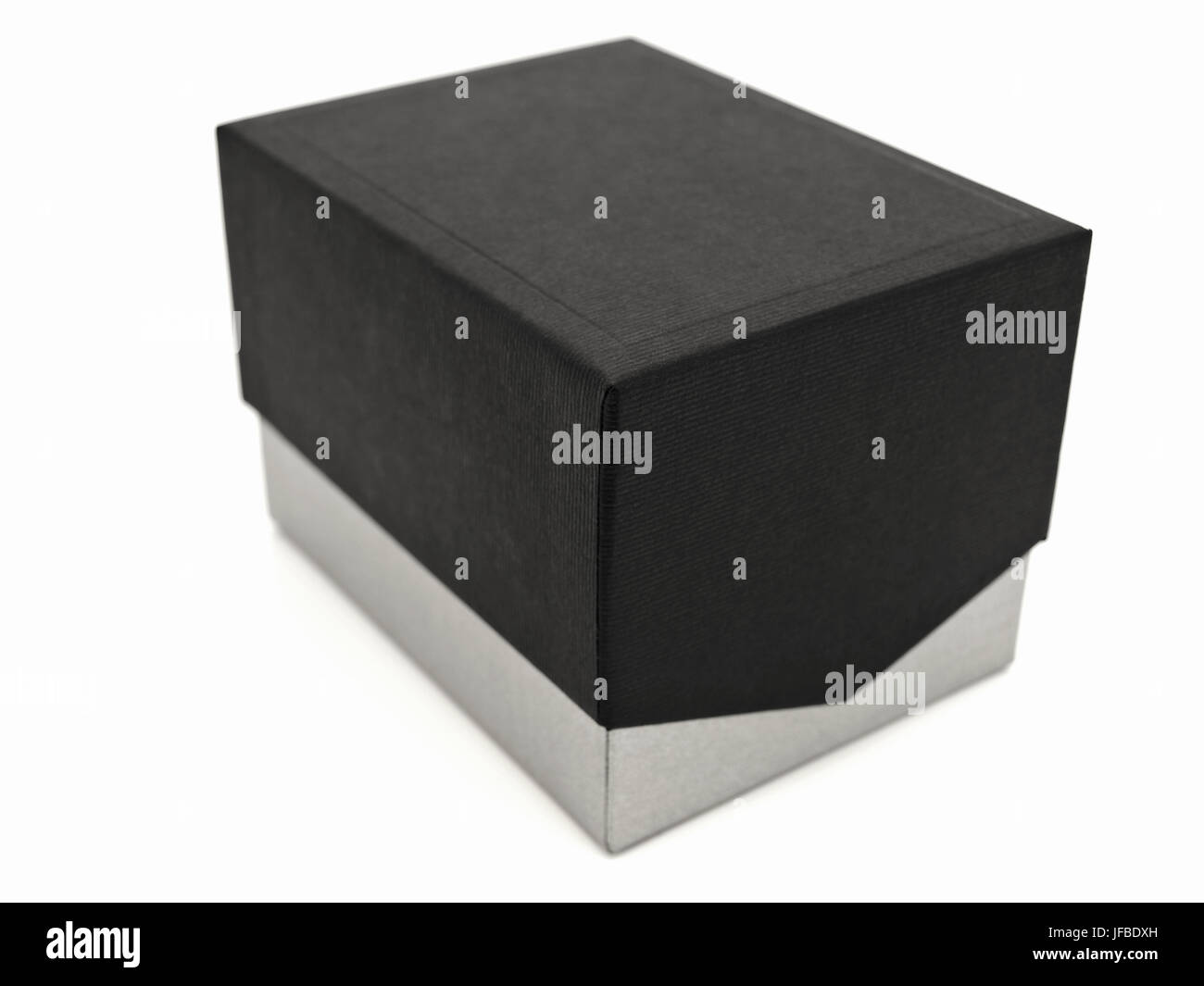 Simple black white gift box hi-res stock photography and images - Alamy