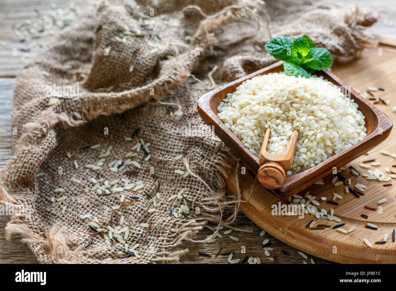 Cooked rice scoop hi-res stock photography and images - Alamy