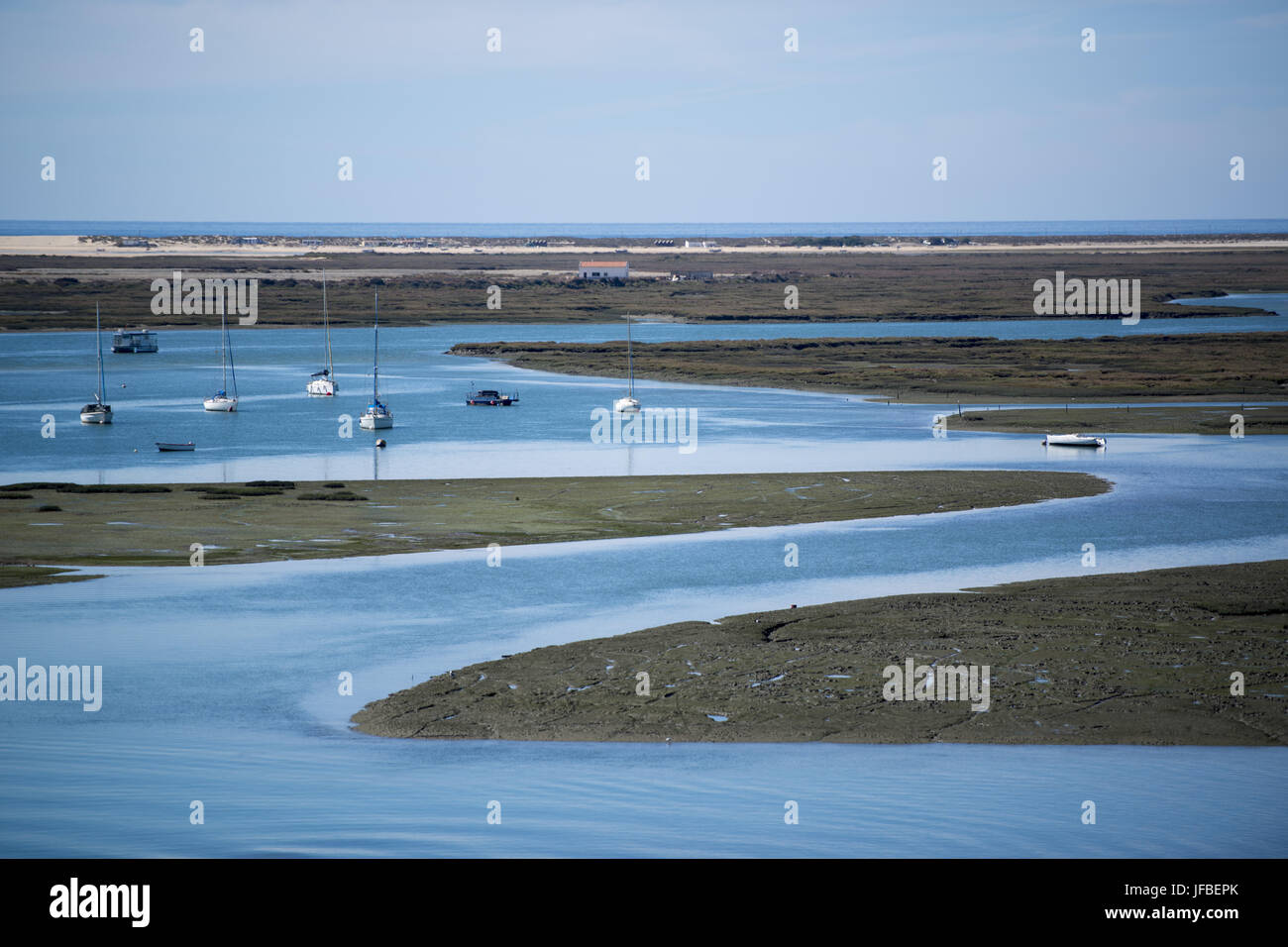 EUROPE PORTUGAL ALGARVE FARO RIA FORMOSA Stock Photo - Alamy