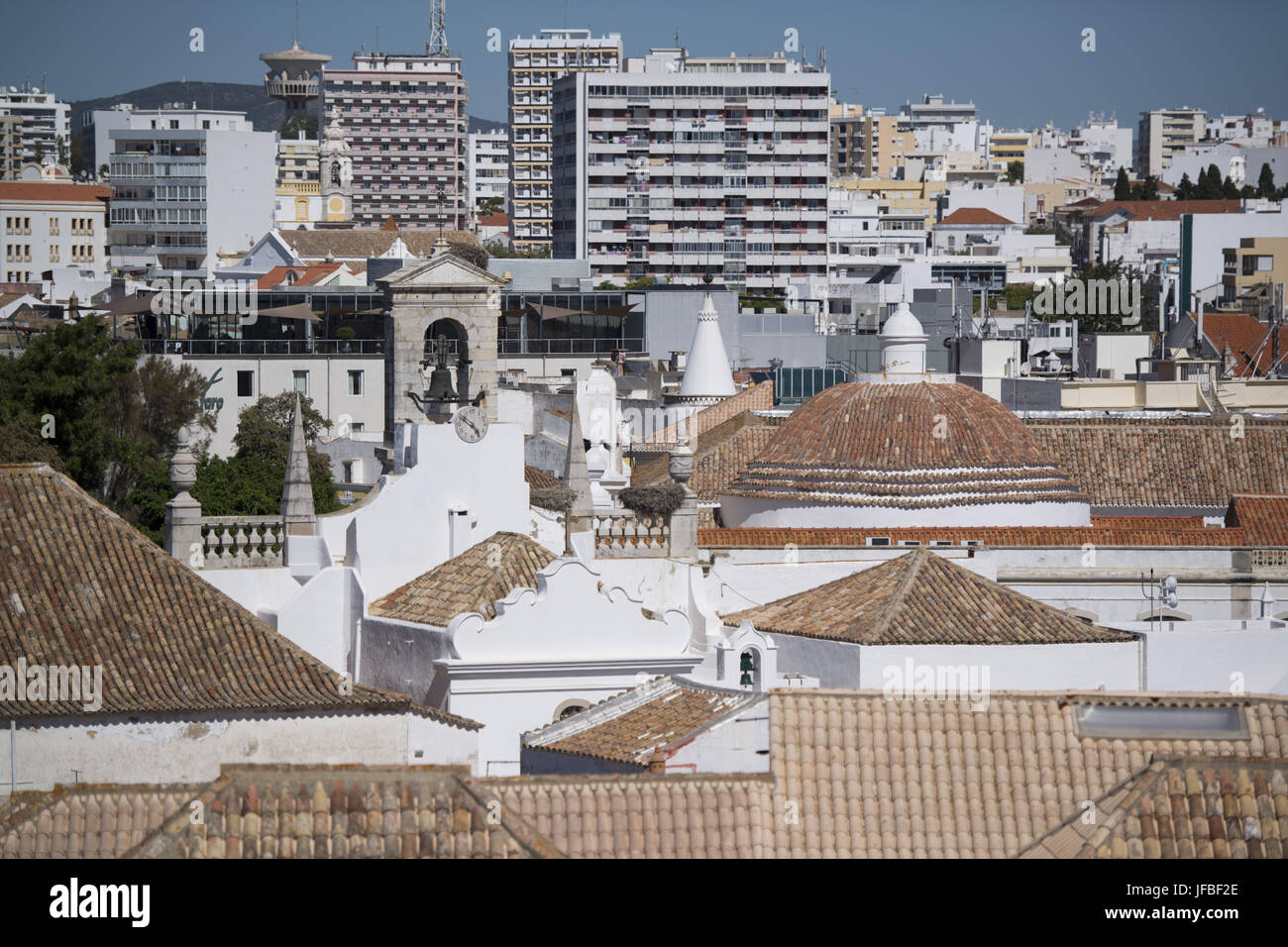EUROPE PORTUGAL ALGARVE FARO OLD TOWN Stock Photo - Alamy