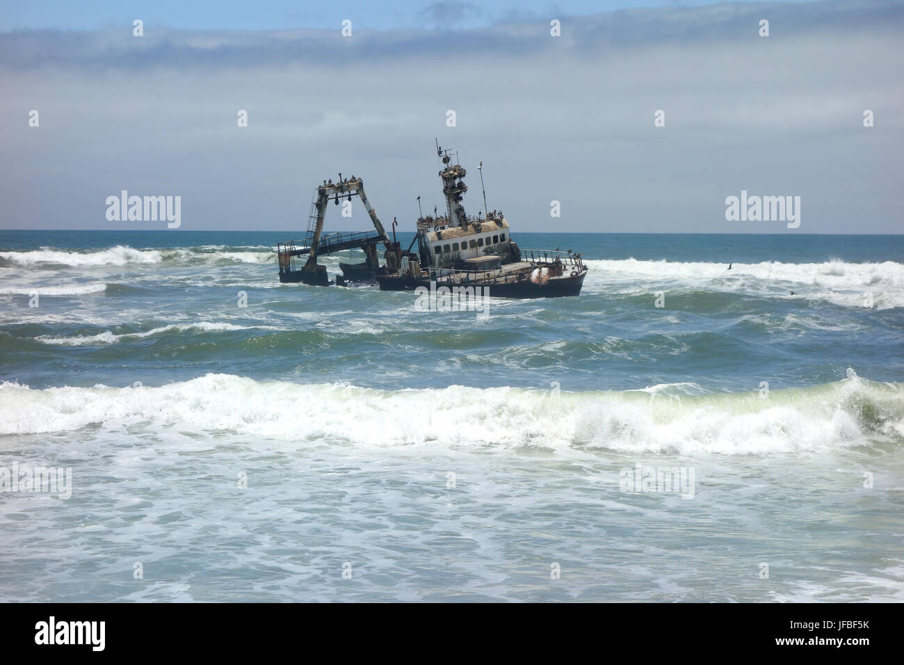 shipwreck on Skeleton coast Stock Photo - Alamy