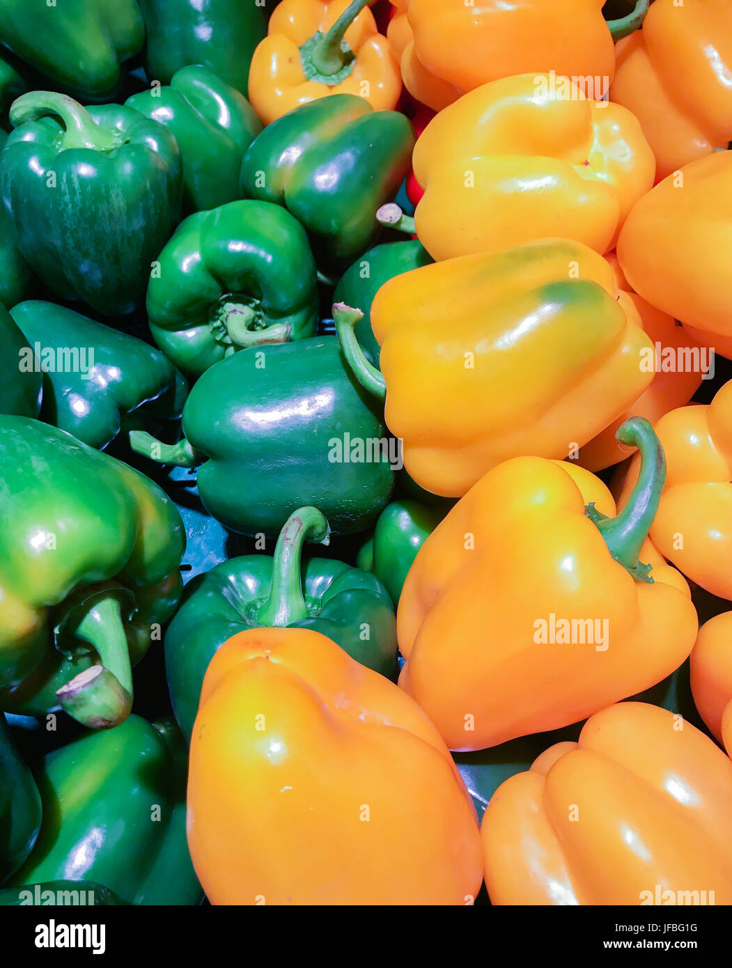 Colorful bell pepper Stock Photo - Alamy