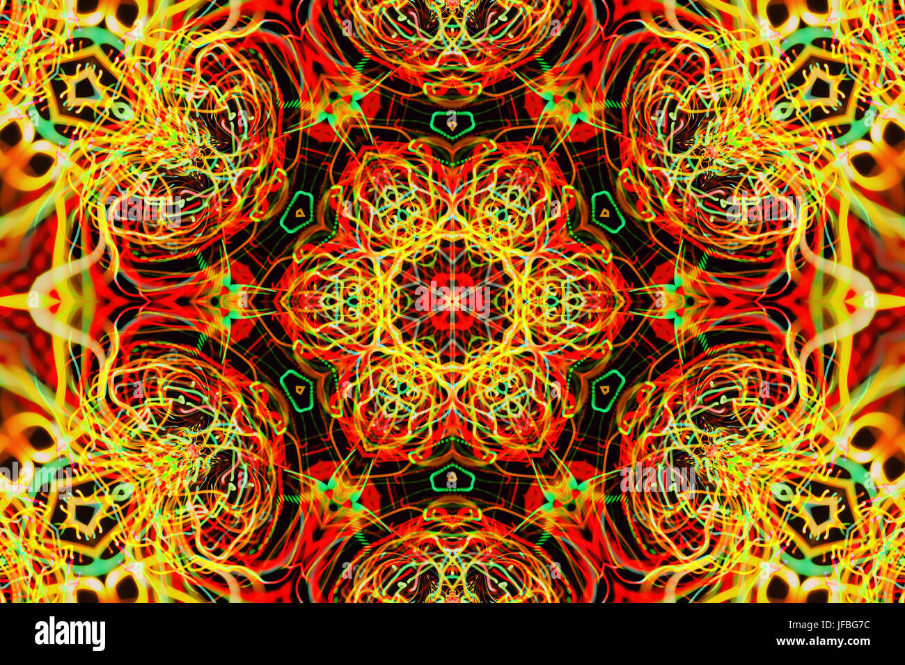 Background with abstract luminous pattern Stock Photo - Alamy