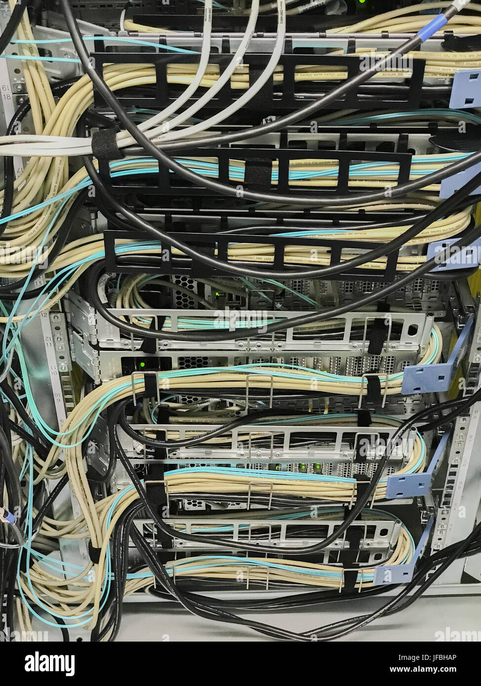 Network cable on a network HUB Stock Photo - Alamy