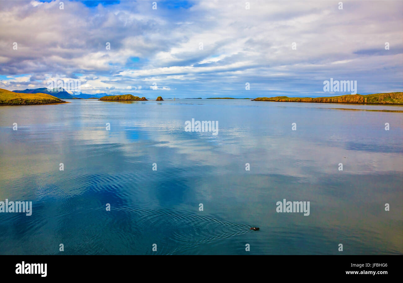 Cold summer in Iceland Stock Photo - Alamy