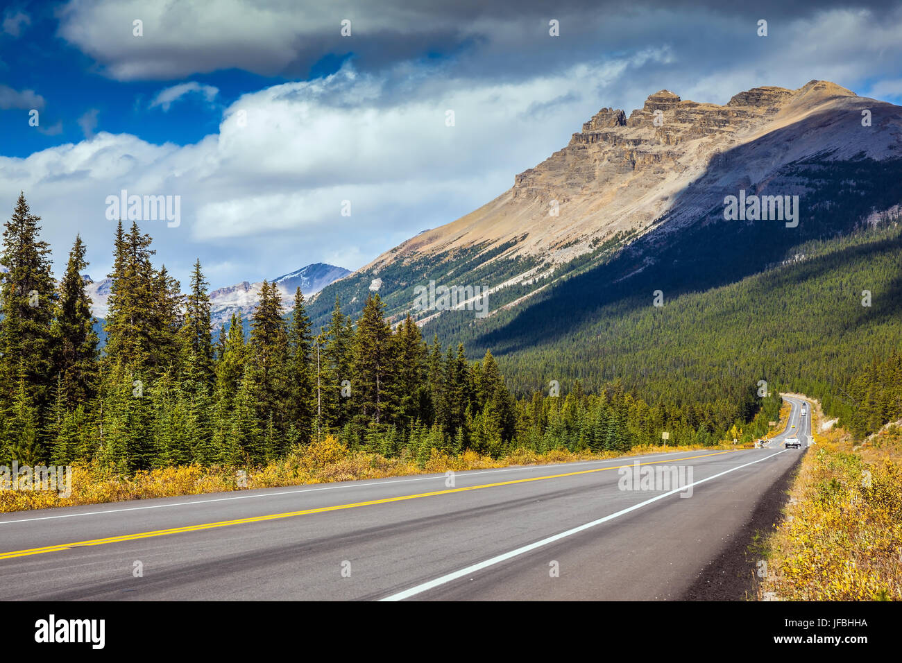 Highway in mountains Stock Photo - Alamy