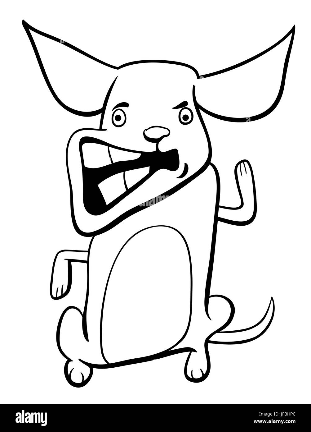 Angry Mad Dog High Resolution Stock Photography and Images - Alamy