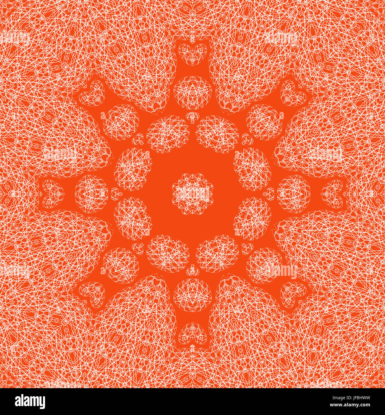 Abstract orange background with pattern Stock Photo - Alamy