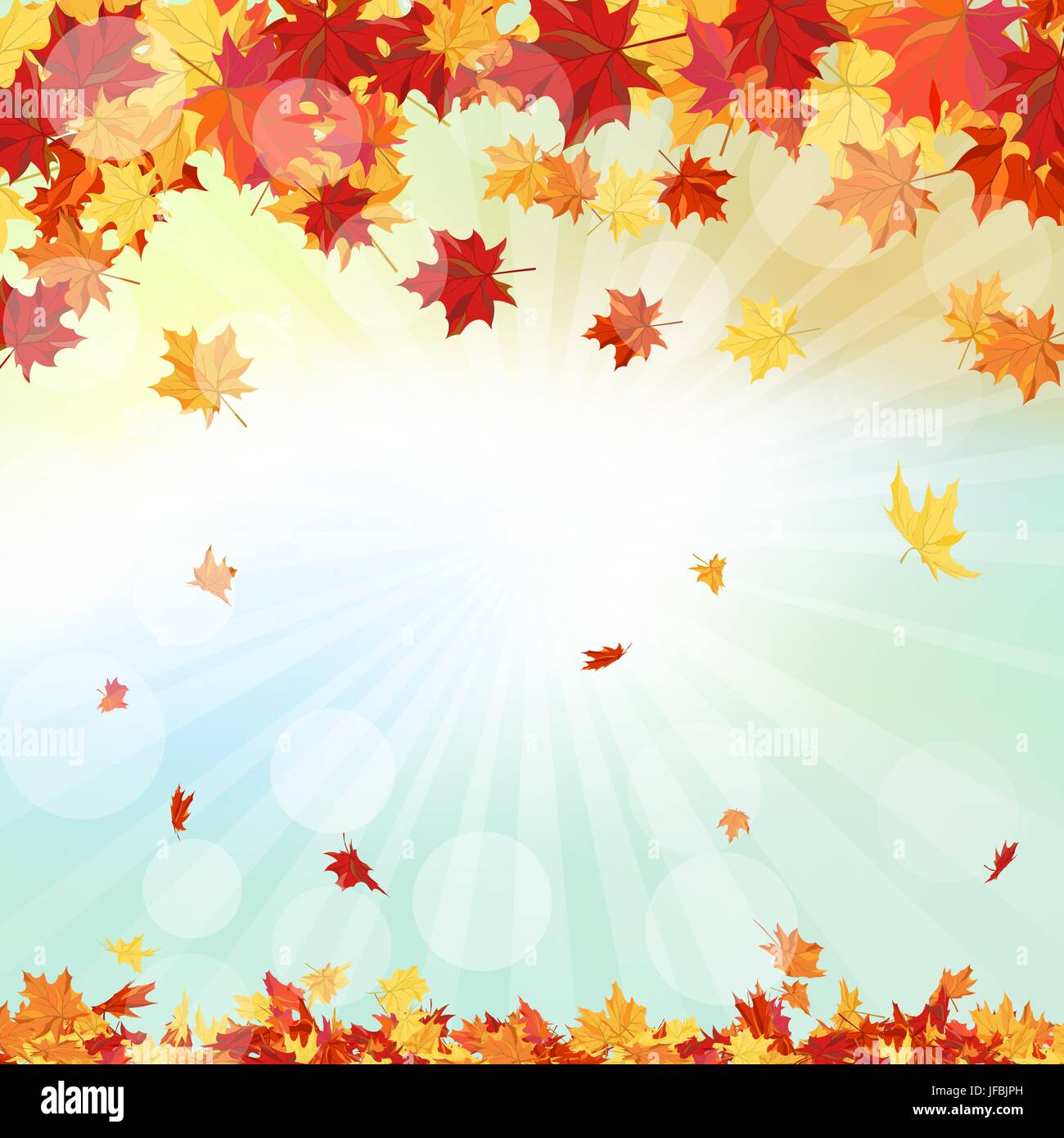 Autumn Frame Stock Vector Image & Art - Alamy