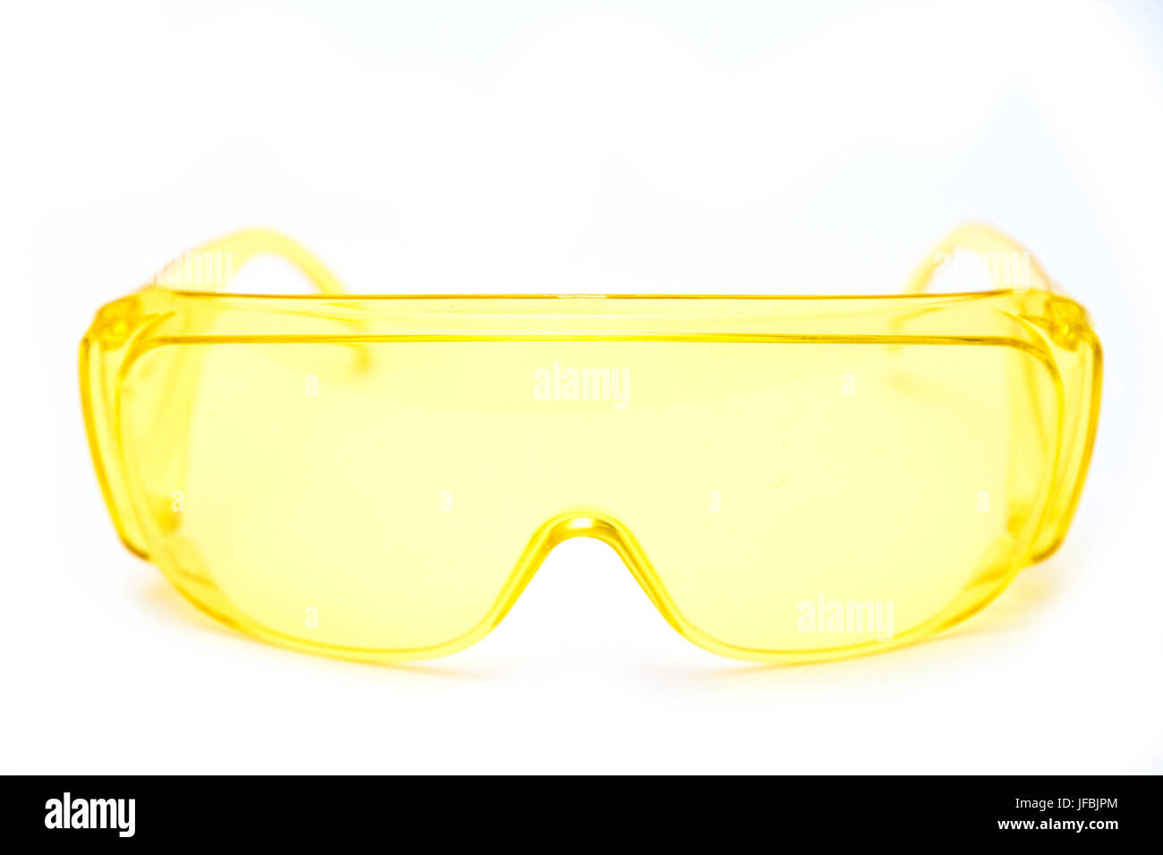 Protective goggles on white background Stock Photo - Alamy