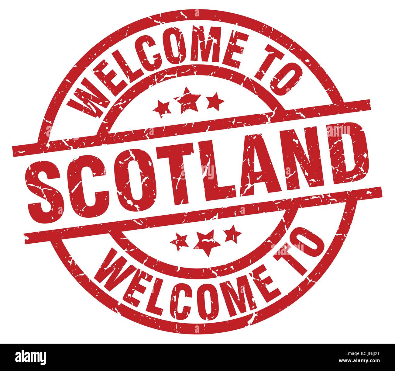 Scotland welcome sign Stock Vector Images - Alamy