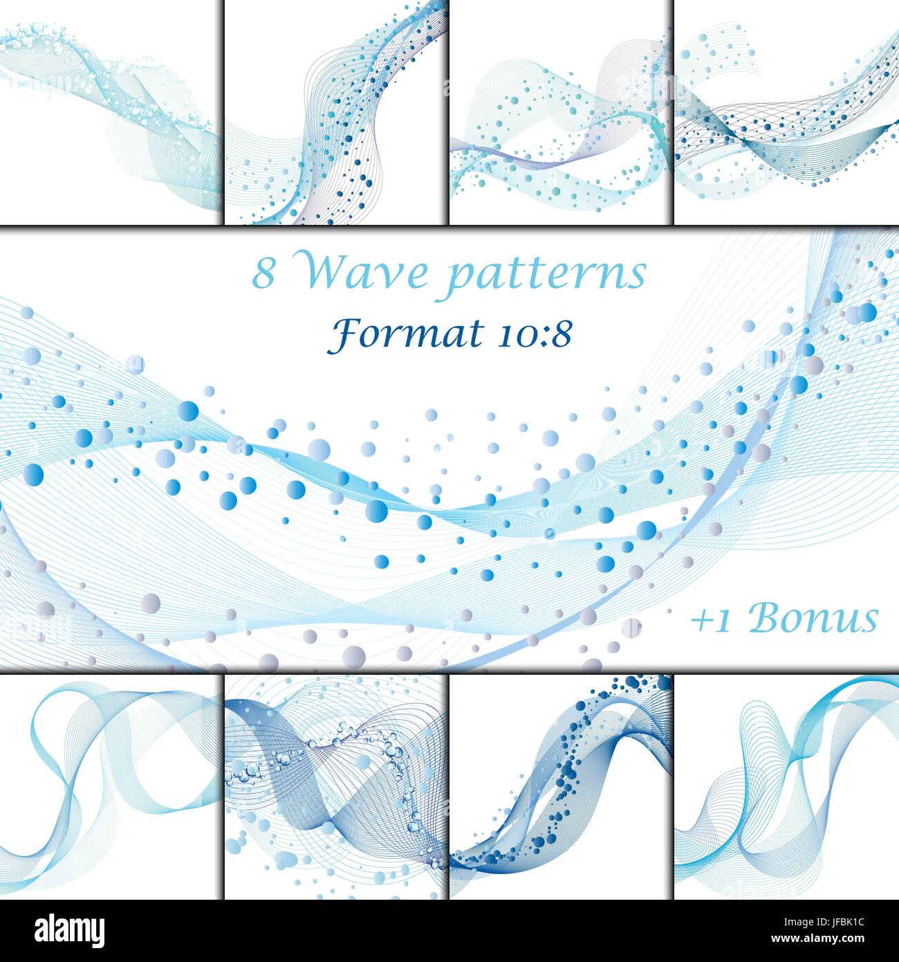 Set of Wave Patterns Stock Vector Image & Art - Alamy