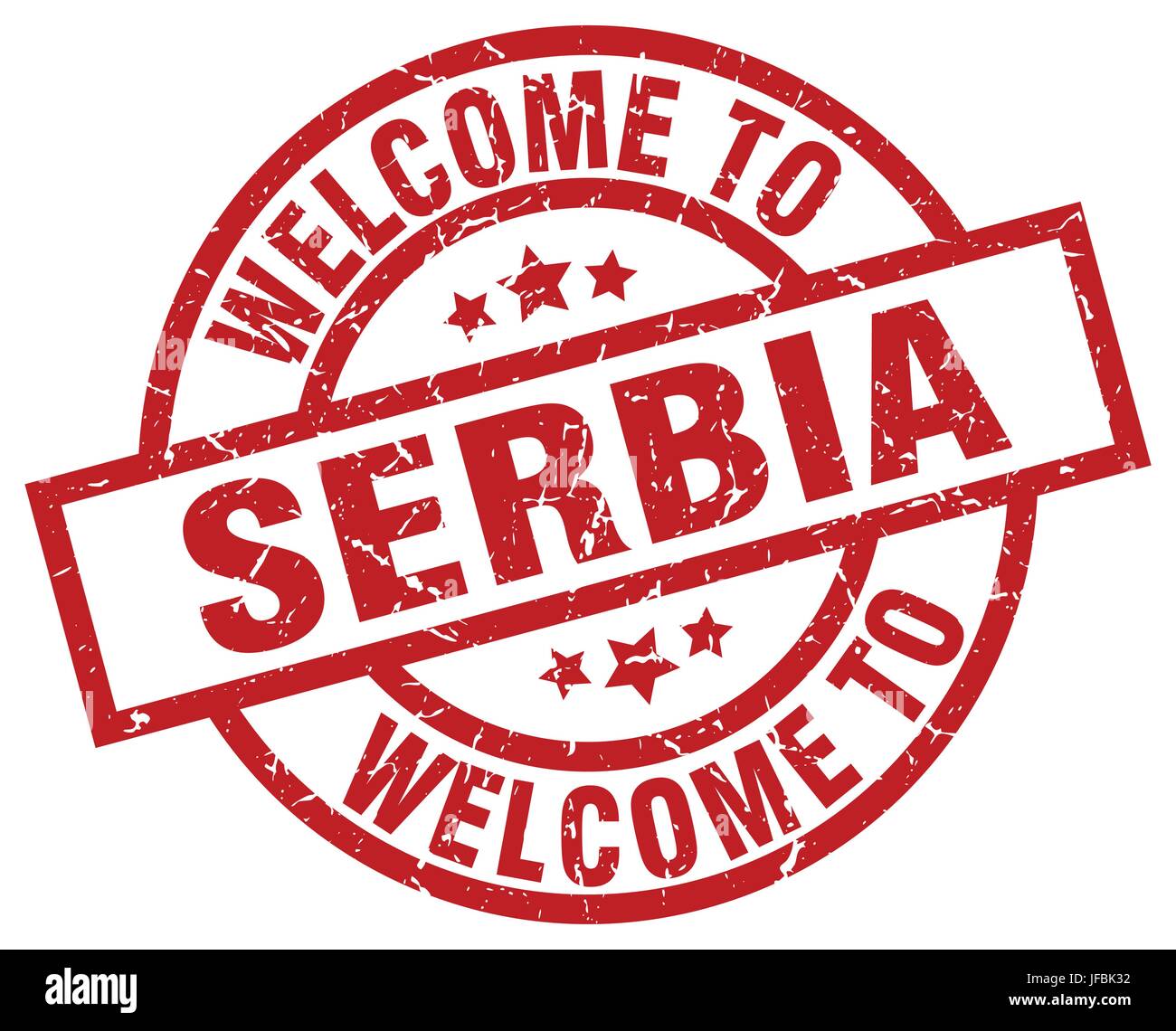 Welcome to serbia Stock Vector Images - Alamy