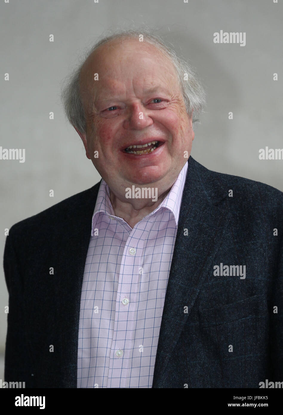 John Sergeant seen at the BBC studios in London on 7th May, 2017 Stock ...