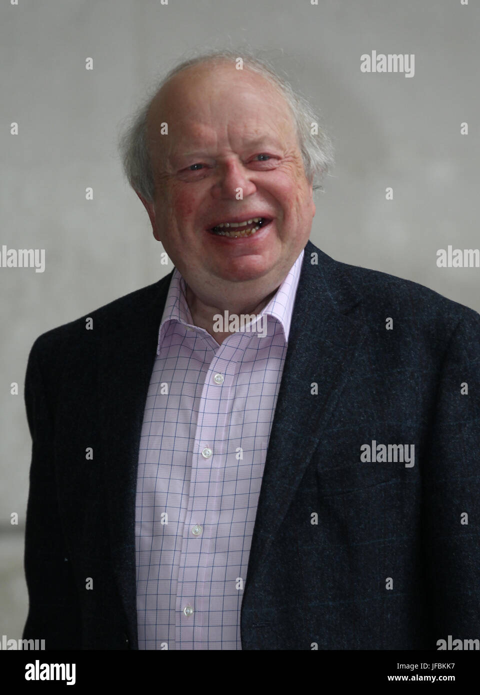 John Sergeant seen at the BBC studios in London on 7th May, 2017 Stock ...