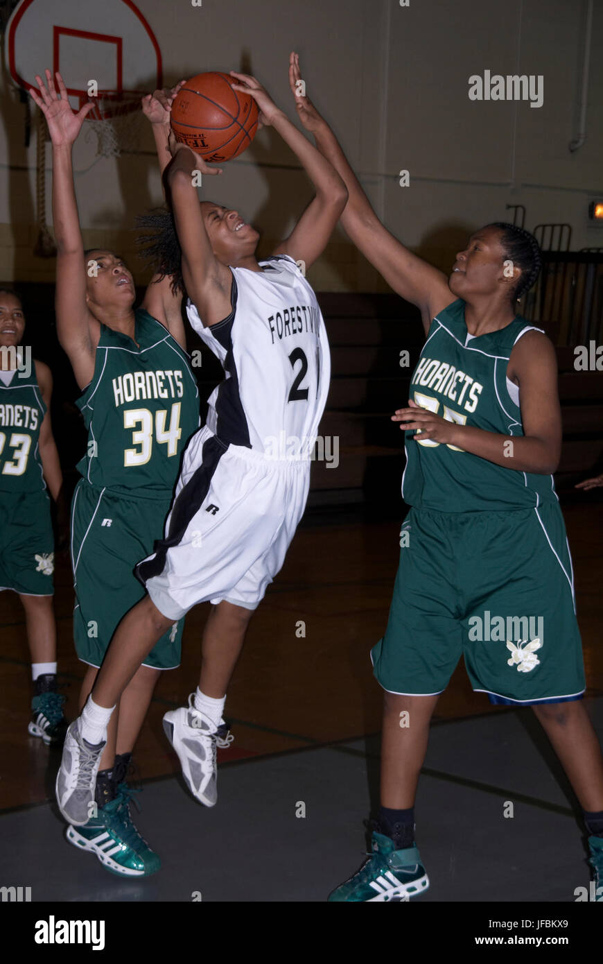 girls high school basketball Stock Photo - Alamy