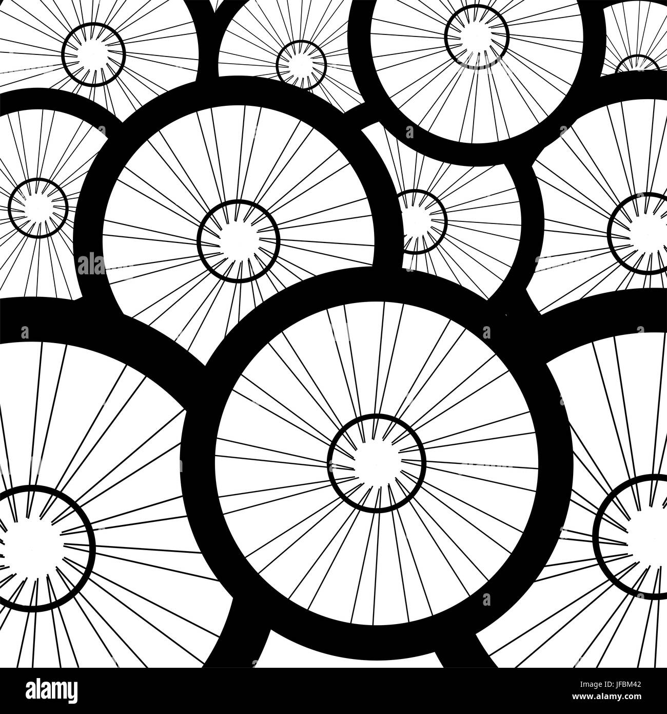 Bike pattern hi-res stock photography and images - Alamy