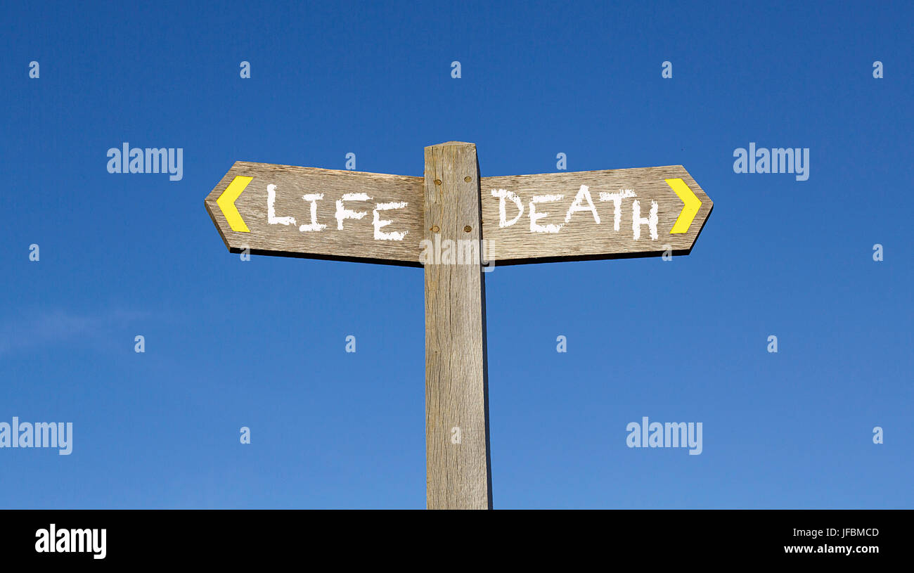Life or death hi-res stock photography and images - Alamy
