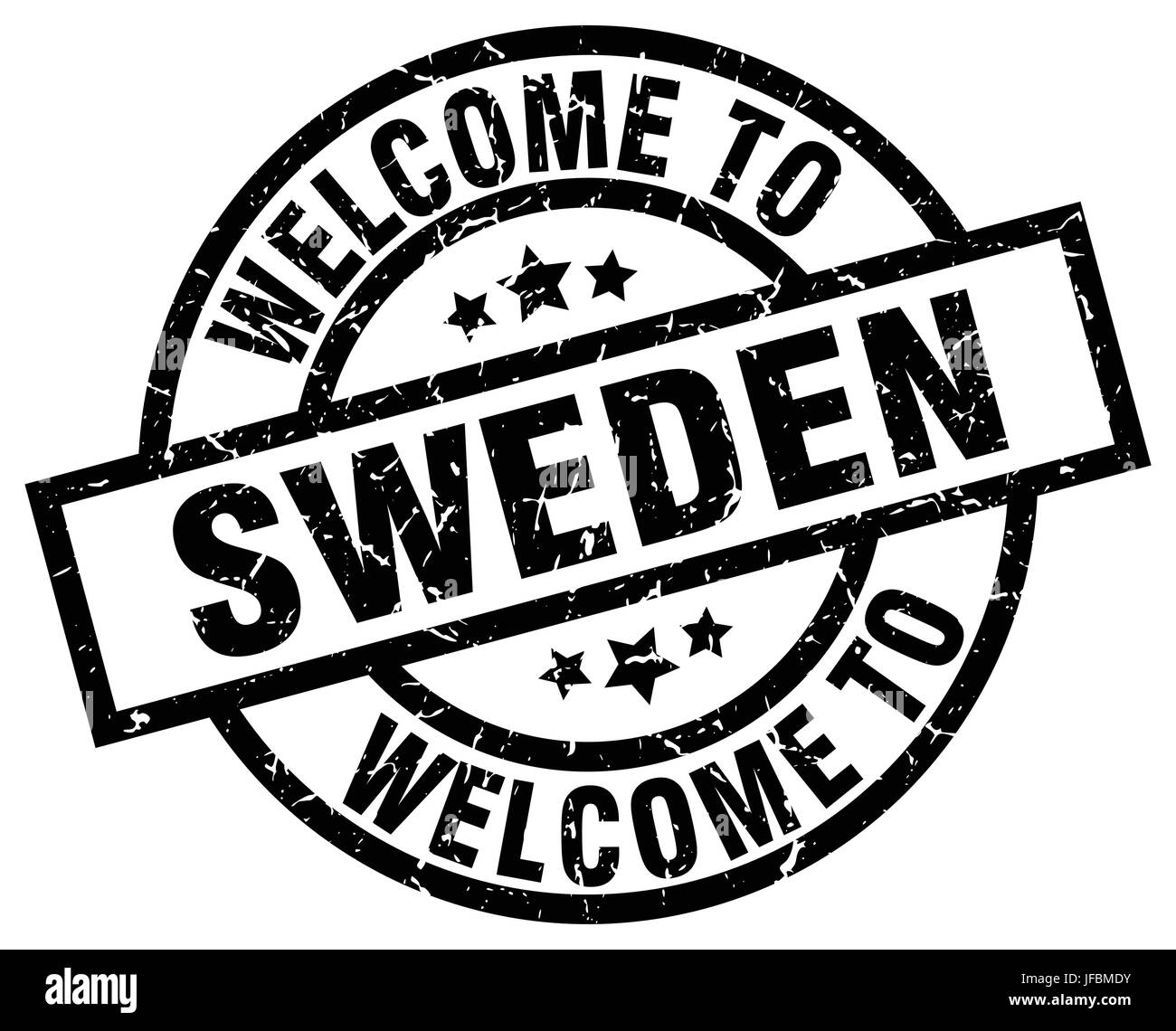 Welcome to sweden Black and White Stock Photos & Images - Alamy