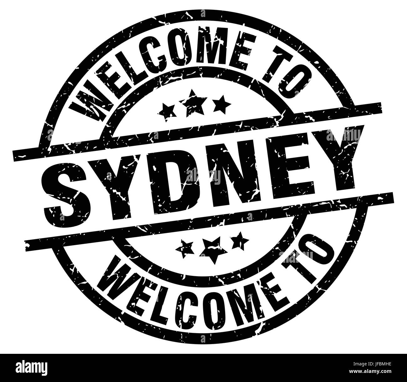 Sydney stamp Black and White Stock Photos & Images - Alamy