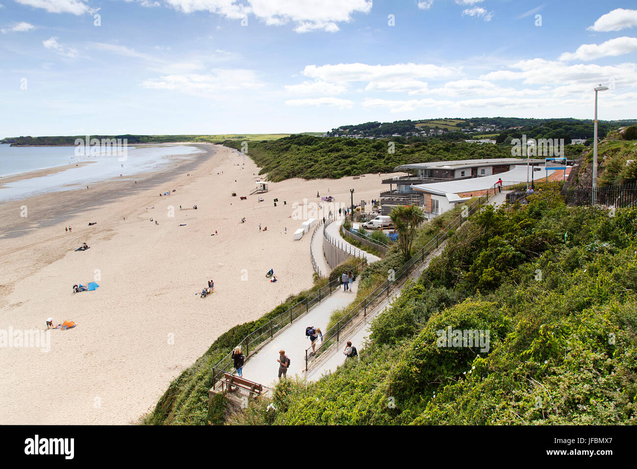 South Beach - Tenby Stock Photo - Alamy