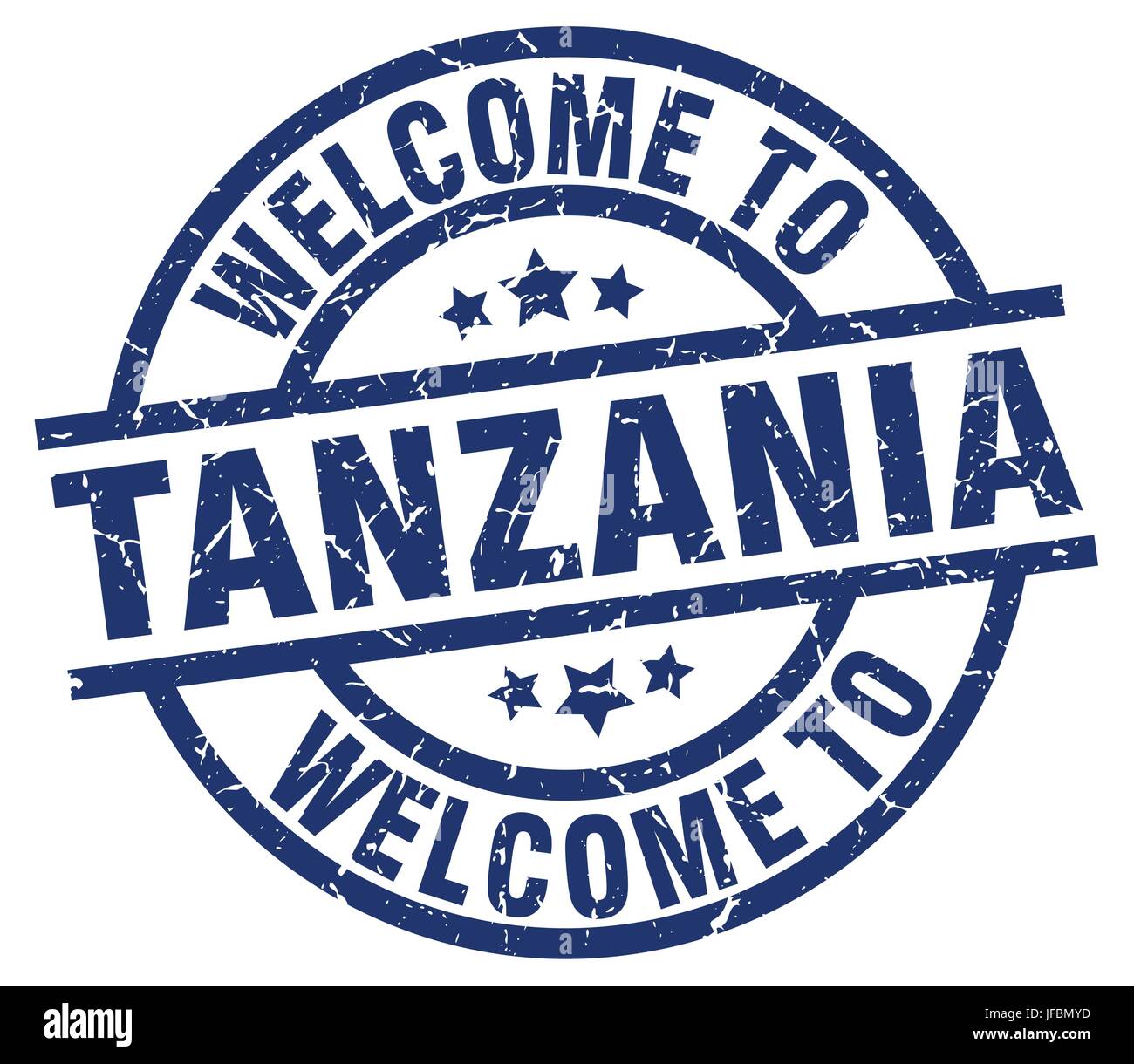 Tanzania sign welcome Stock Vector Images - Alamy