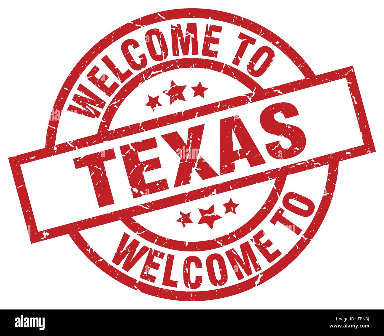 welcome to Texas red stamp Stock Vector Image & Art - Alamy