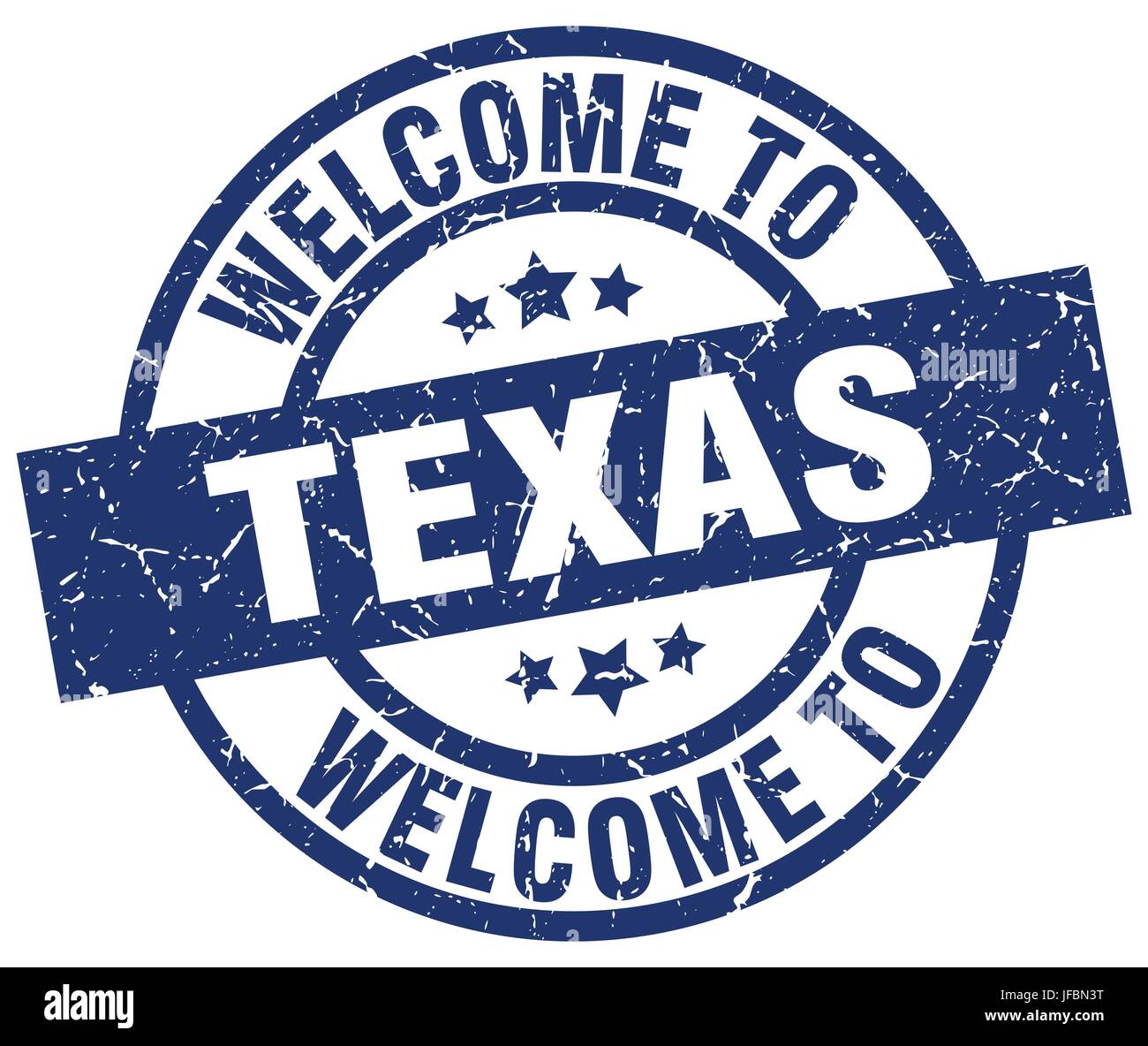 welcome to Texas blue stamp Stock Vector Image & Art - Alamy