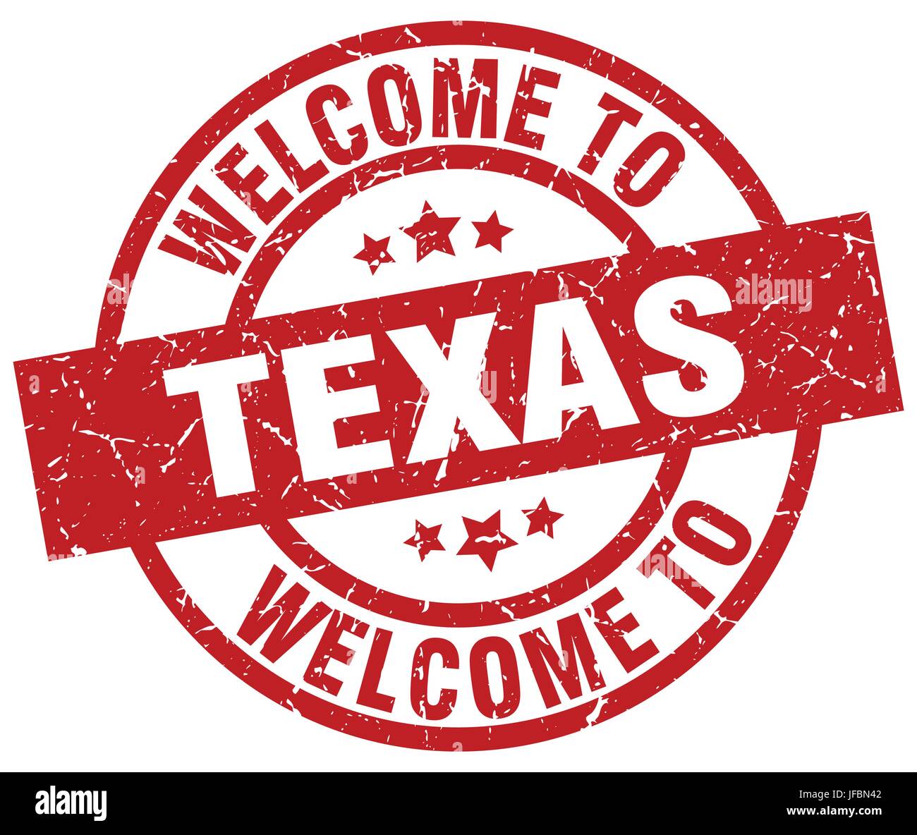 welcome to Texas red stamp Stock Vector Image & Art - Alamy