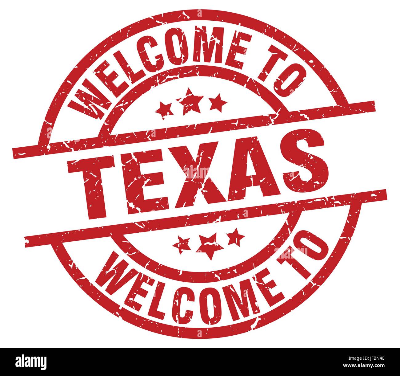 welcome to Texas red stamp Stock Vector Image & Art - Alamy