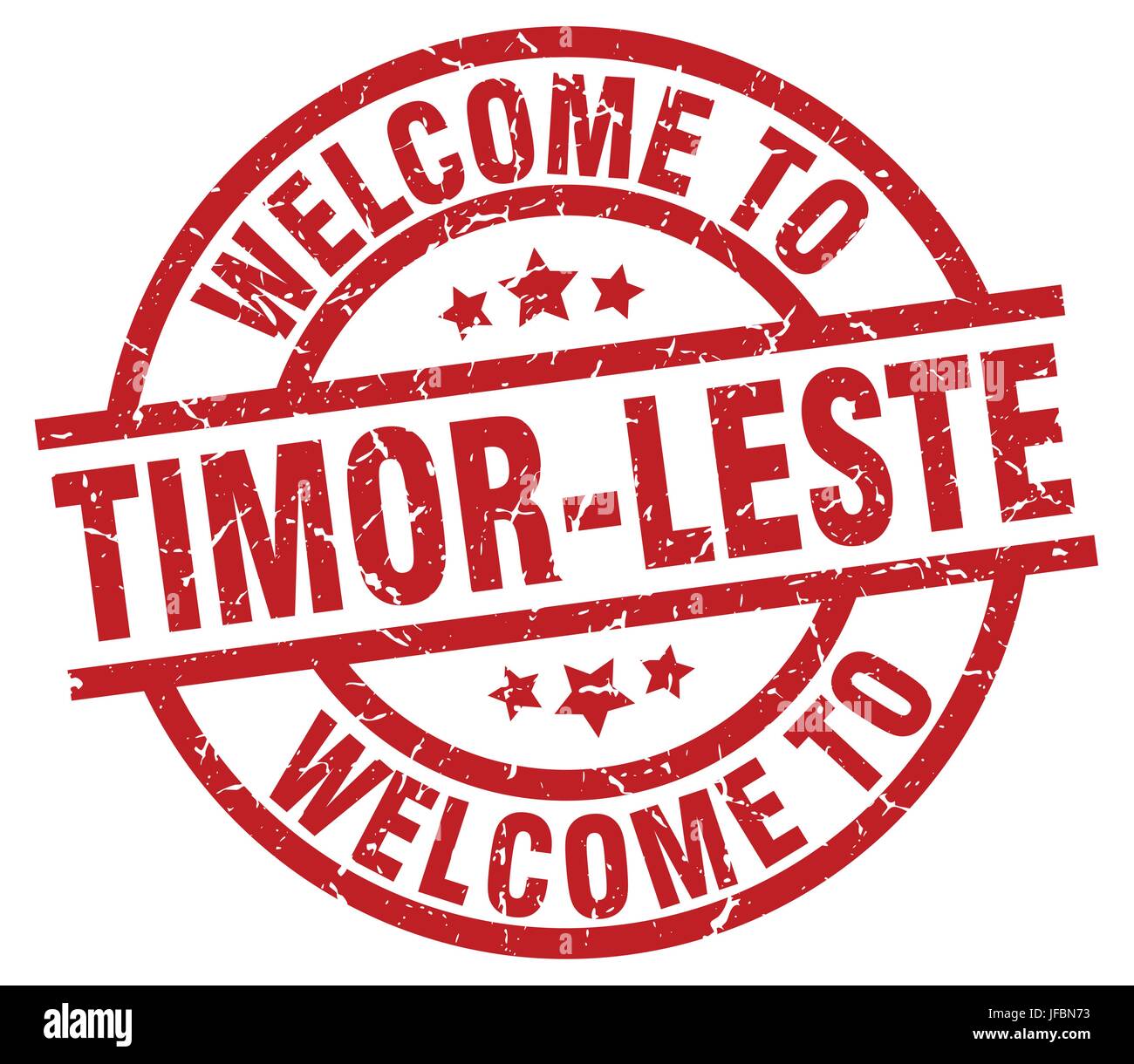 welcome to Timor-Leste red stamp Stock Vector Image & Art - Alamy