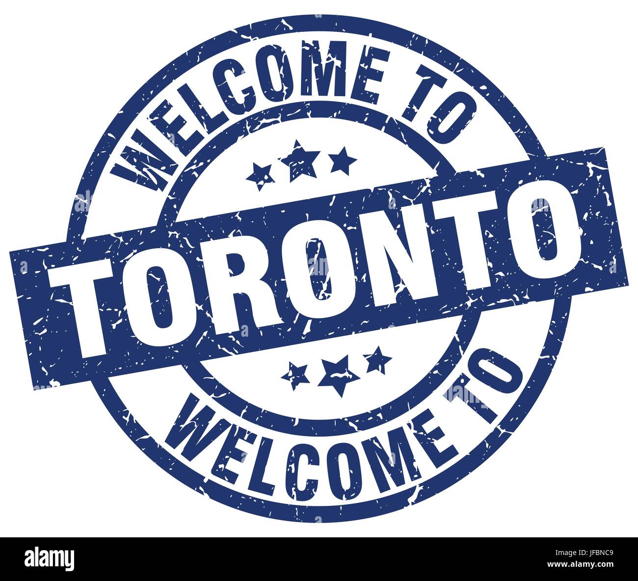 welcome to Toronto blue stamp Stock Vector Image & Art - Alamy