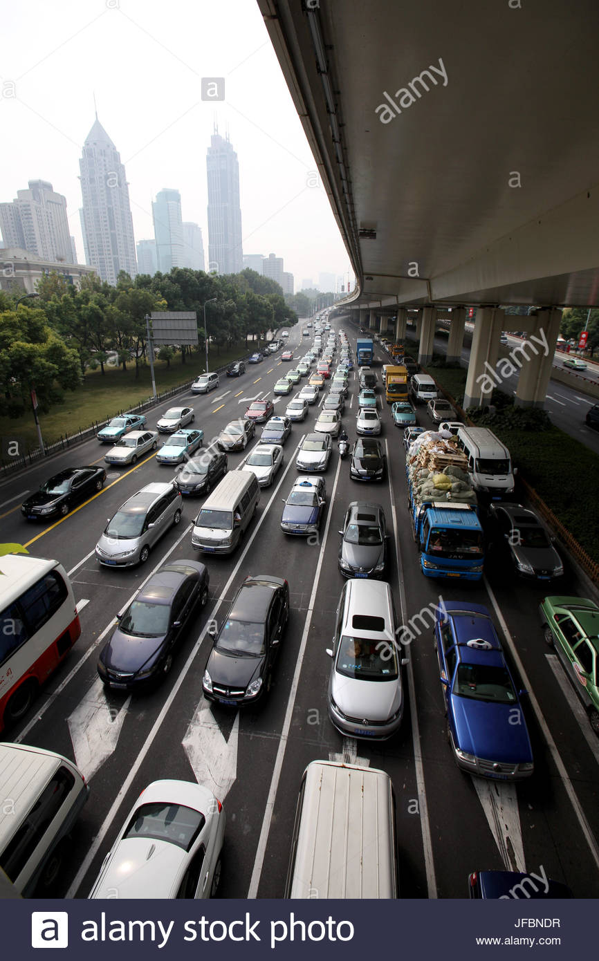 Traffic Congestion China Stock Photos & Traffic Congestion China Stock ...