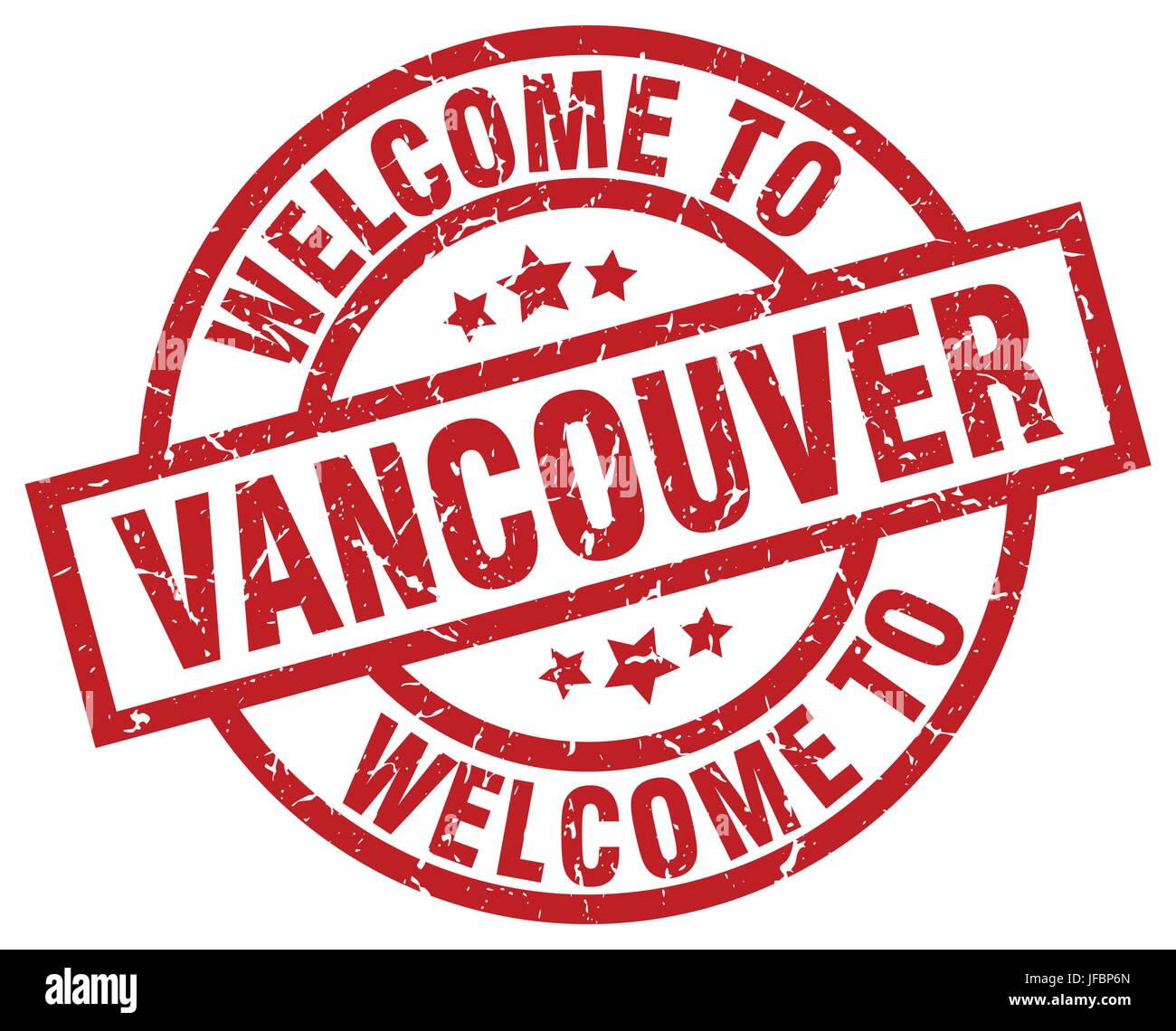welcome to Vancouver red stamp Stock Vector Image & Art - Alamy