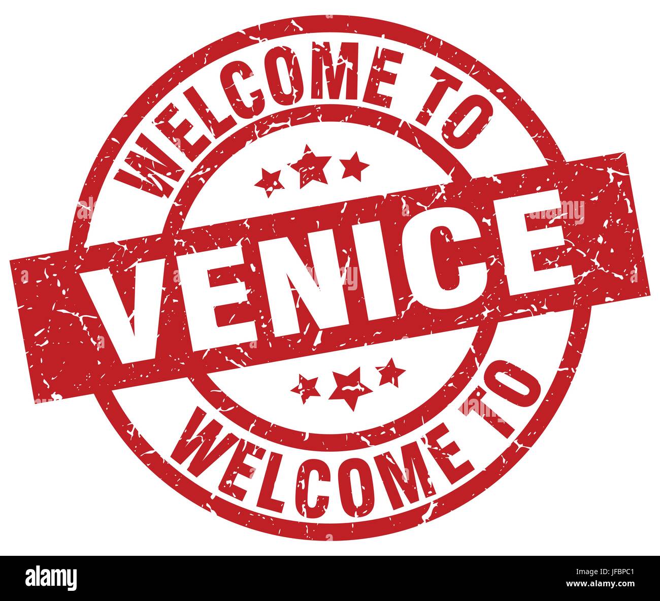 welcome to Venice red stamp Stock Vector Image & Art - Alamy