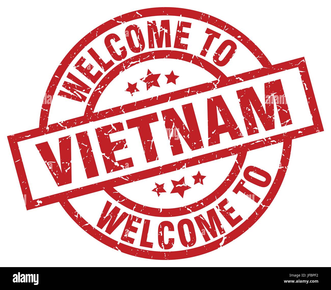 welcome to Vietnam red stamp Stock Vector Image & Art - Alamy