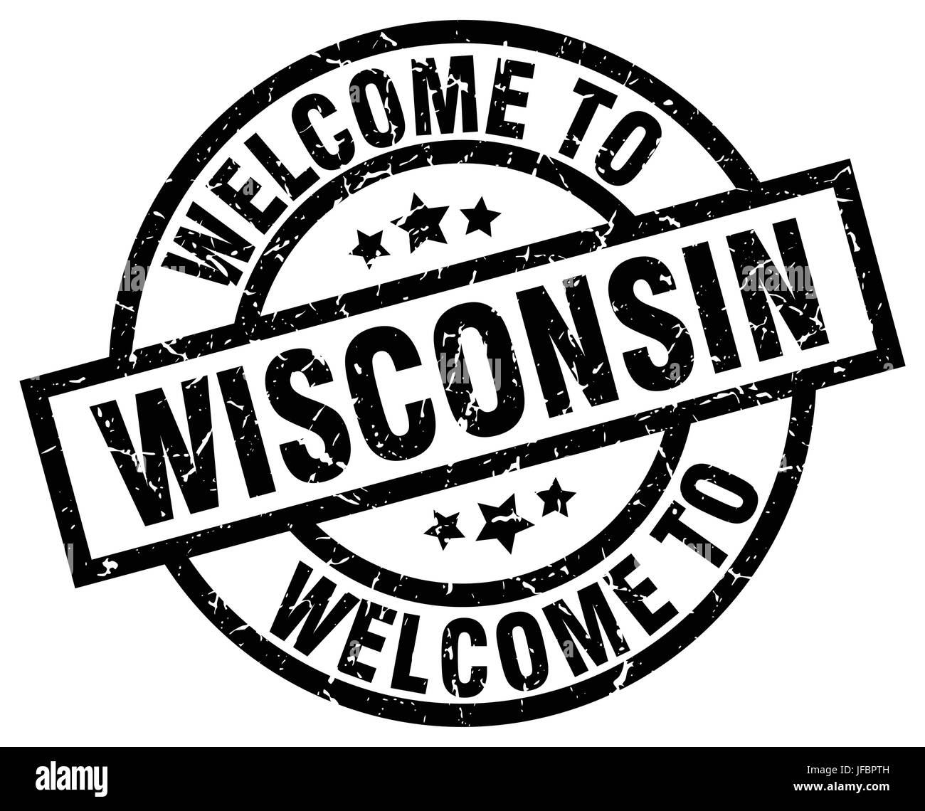 Welcome to wisconsin sign Black and White Stock Photos & Images - Alamy