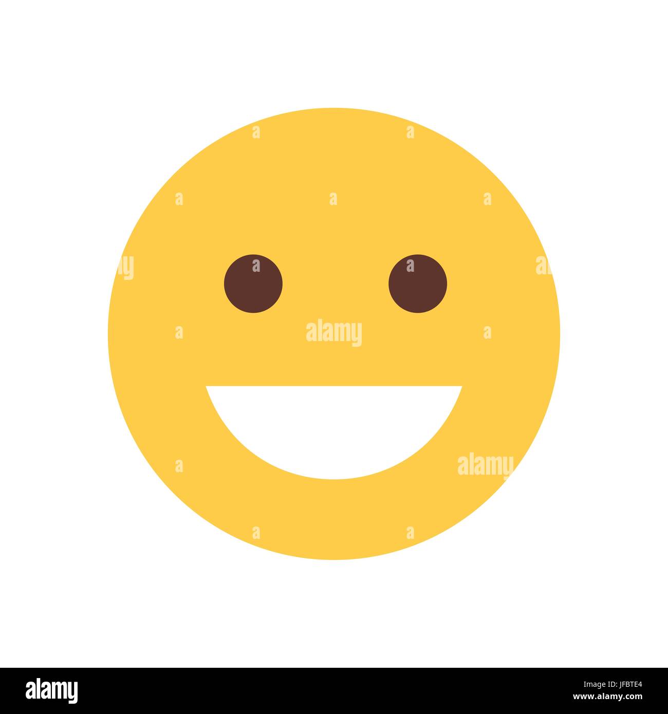 Smile smiley sticker label emoticon Stock Vector Images - Alamy