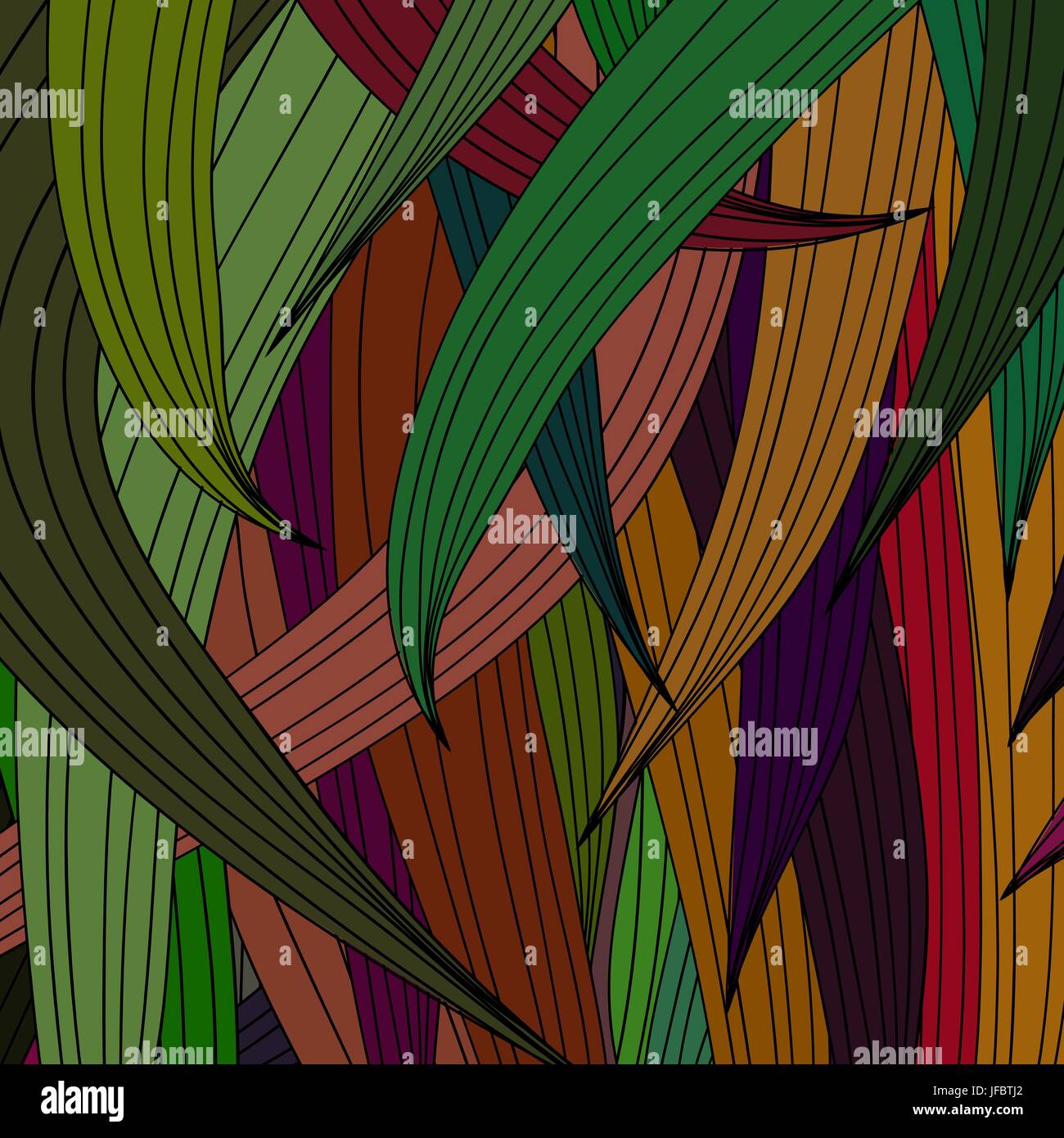 Colorful Wave Background. Abstract Colored Wave Pattern Stock Vector ...