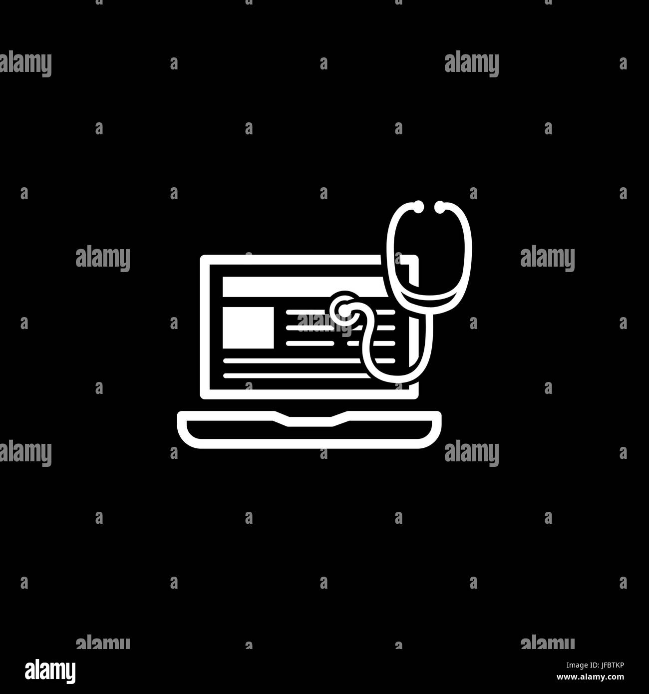 Mobile medical service concept Black and White Stock Photos & Images ...