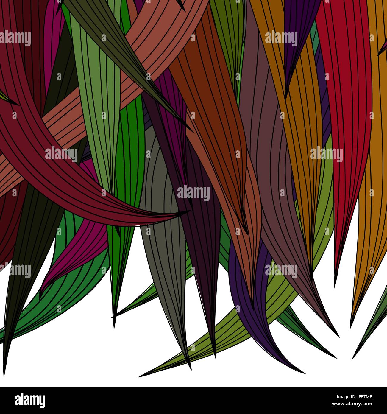 Colorful Wave Background. Abstract Colored Wave Pattern Stock Vector ...