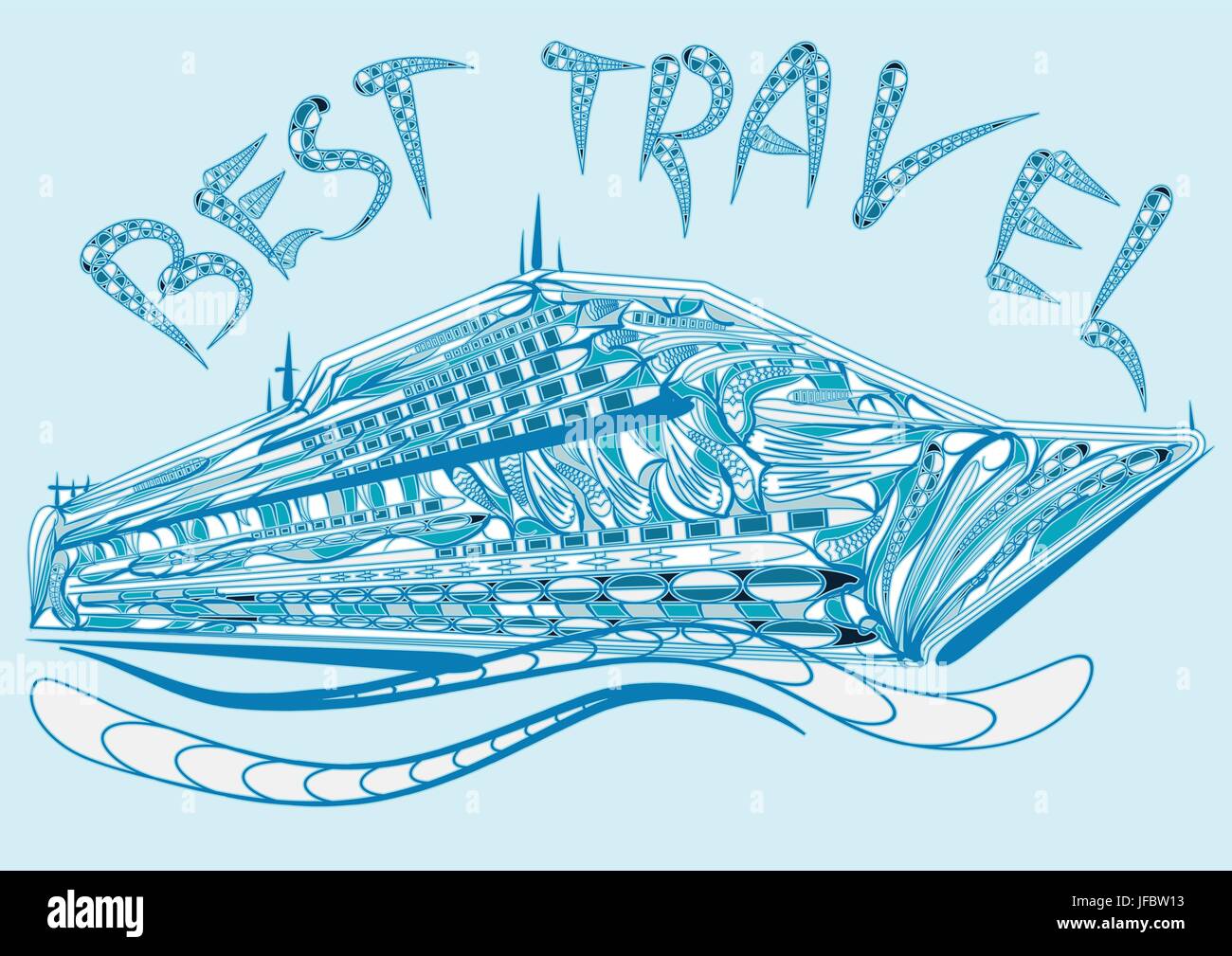 Cruise project Stock Vector Images - Alamy