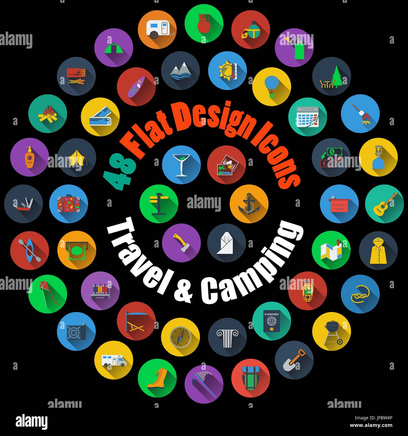 Camping world sign Stock Vector Images - Alamy