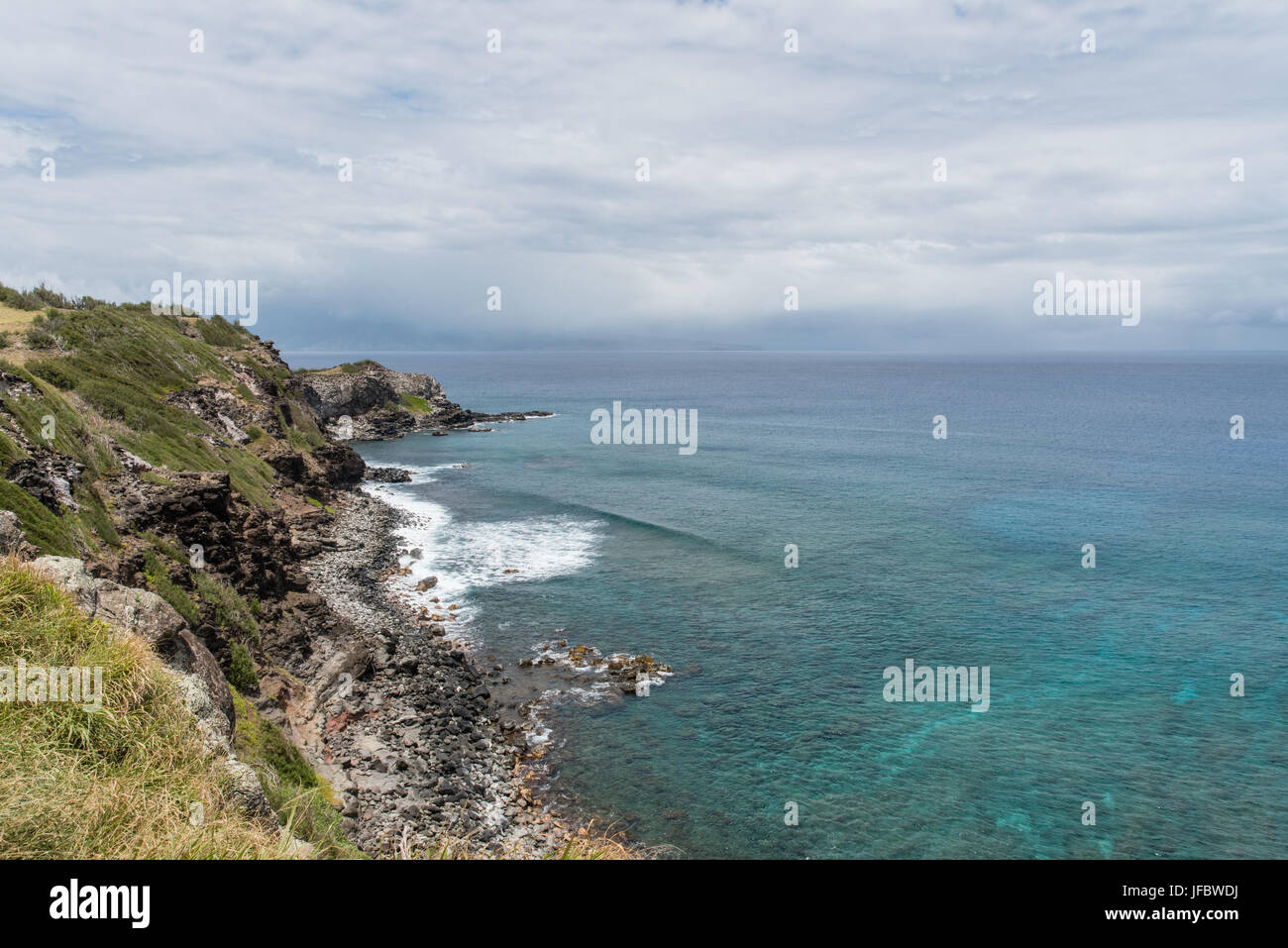 Papanalahoa Point, Maui Stock Photo - Alamy