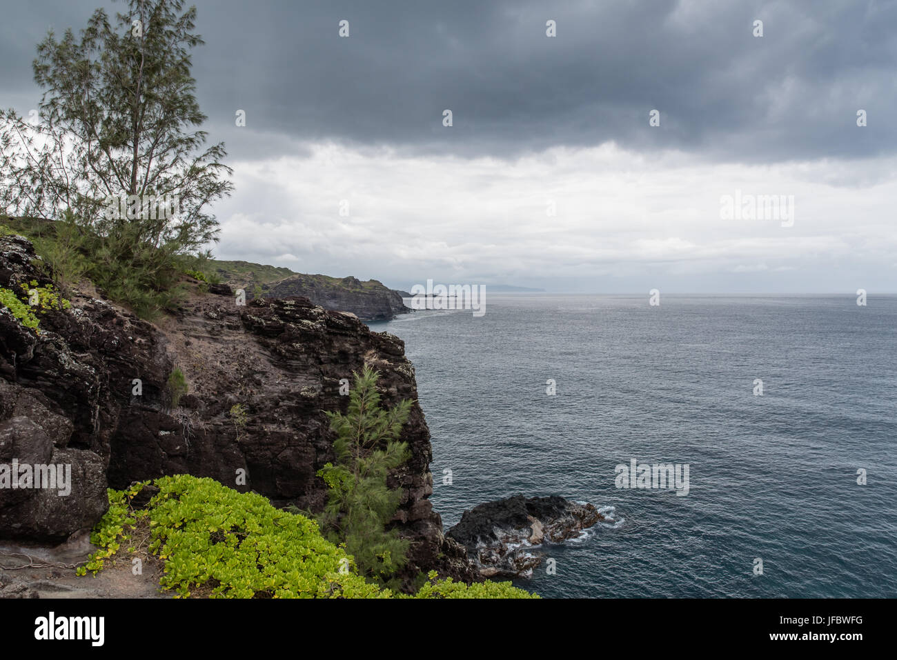 Papanalahoa Point, Maui Stock Photo - Alamy