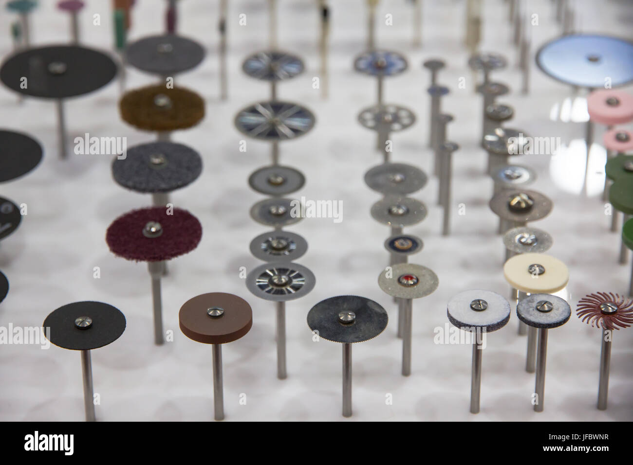 Selection of small grinding heads Stock Photo - Alamy