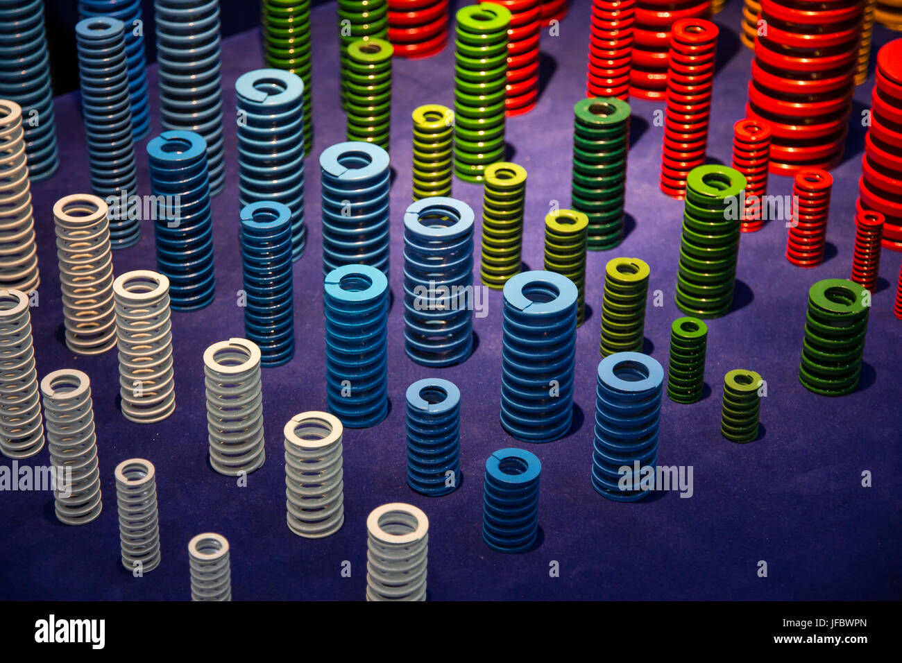 Product of standard coil spring Stock Photo - Alamy