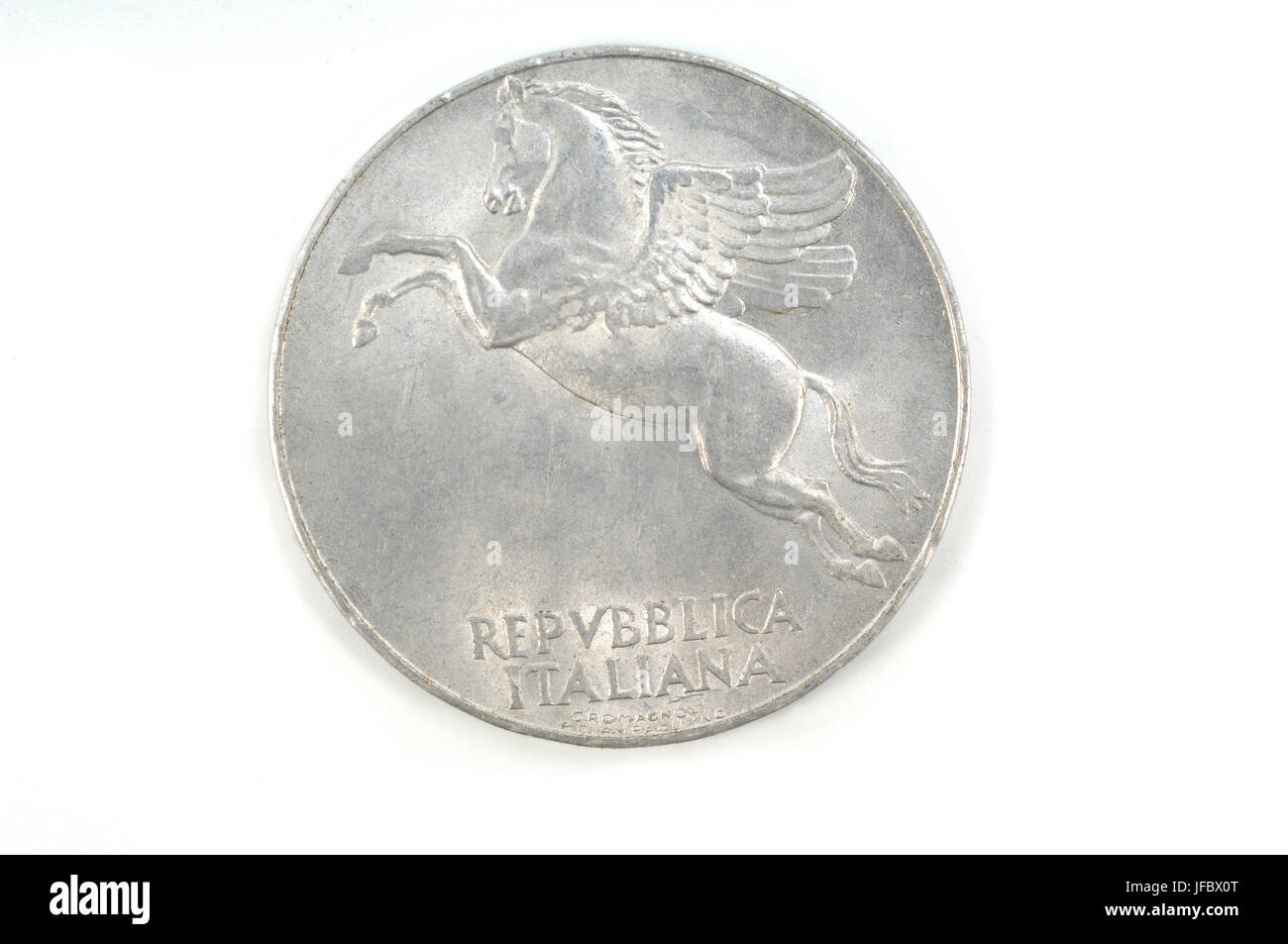 Old Italian coins Stock Photo - Alamy
