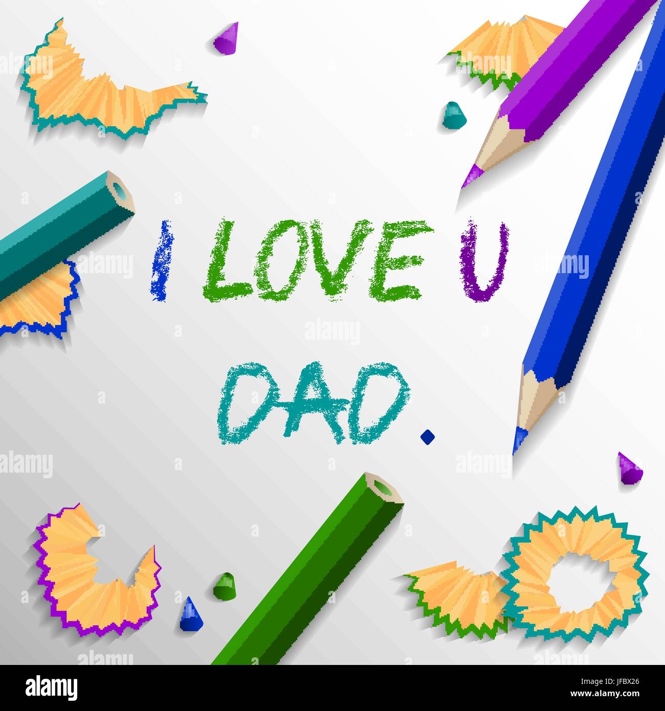 Daddies day Stock Vector Images - Alamy