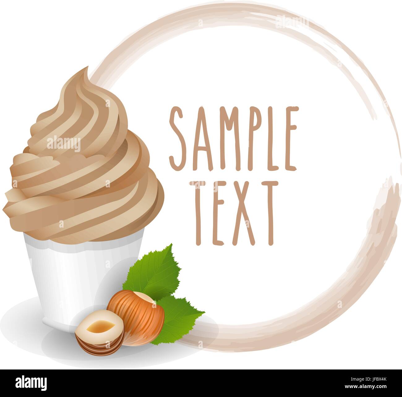 Softeis Stock Vector Images - Alamy